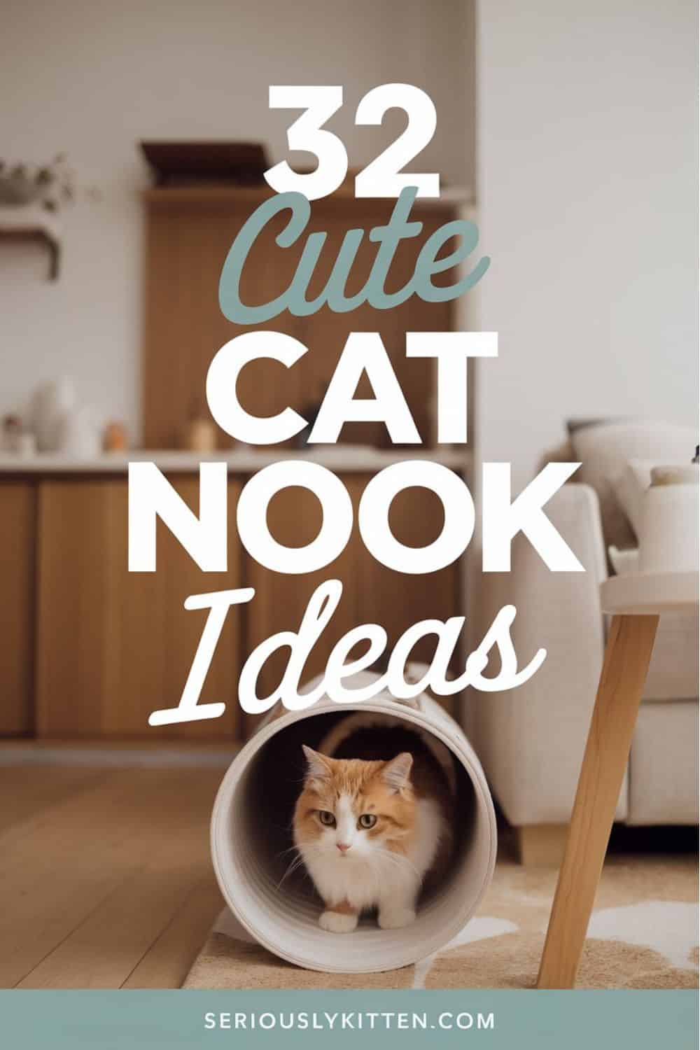 32 Cute Cat Nook Ideas for an Apartment