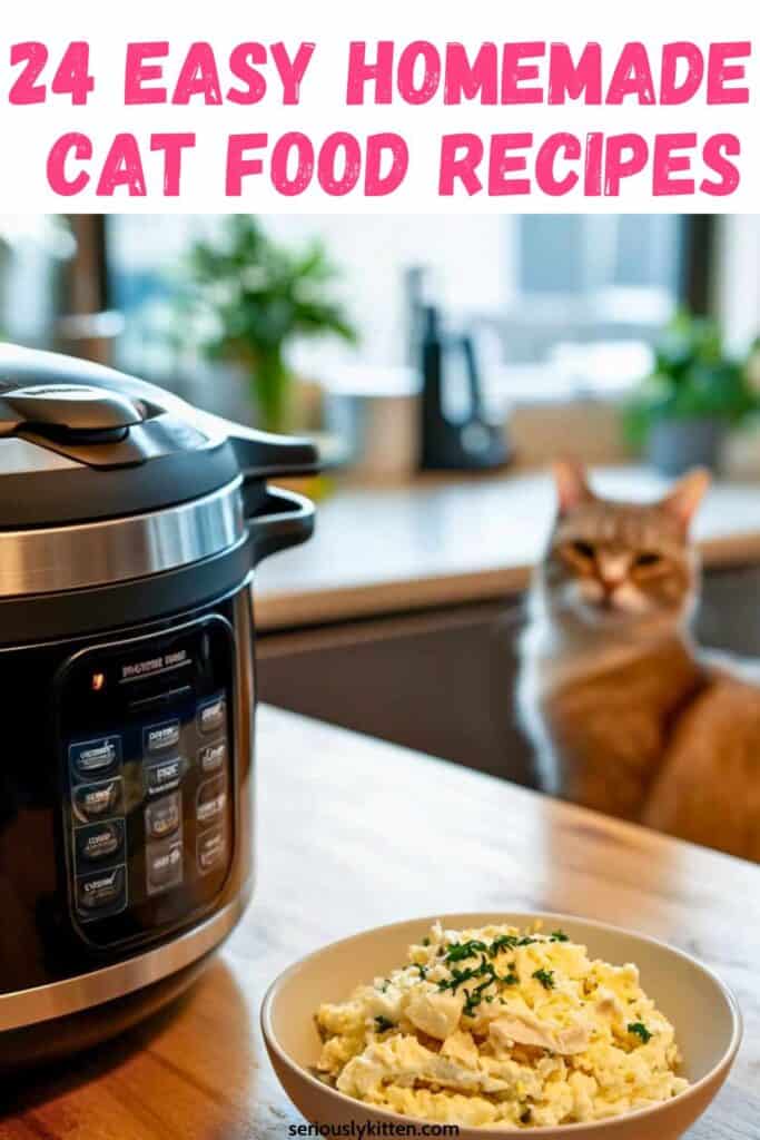 24 Easy Homemade Cat Food Recipes