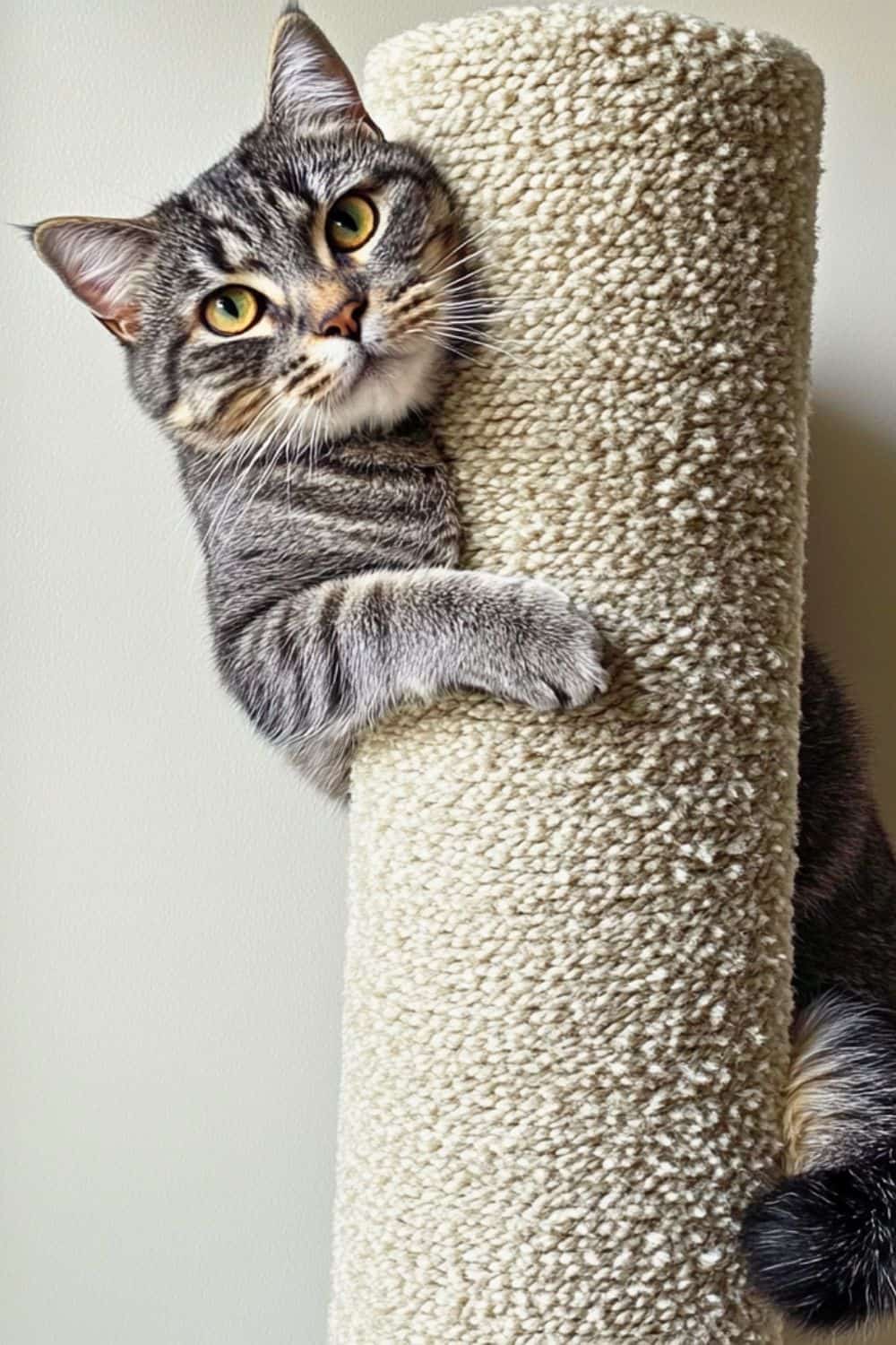 Fun DIY Cat Scratching Post for Your Kitty